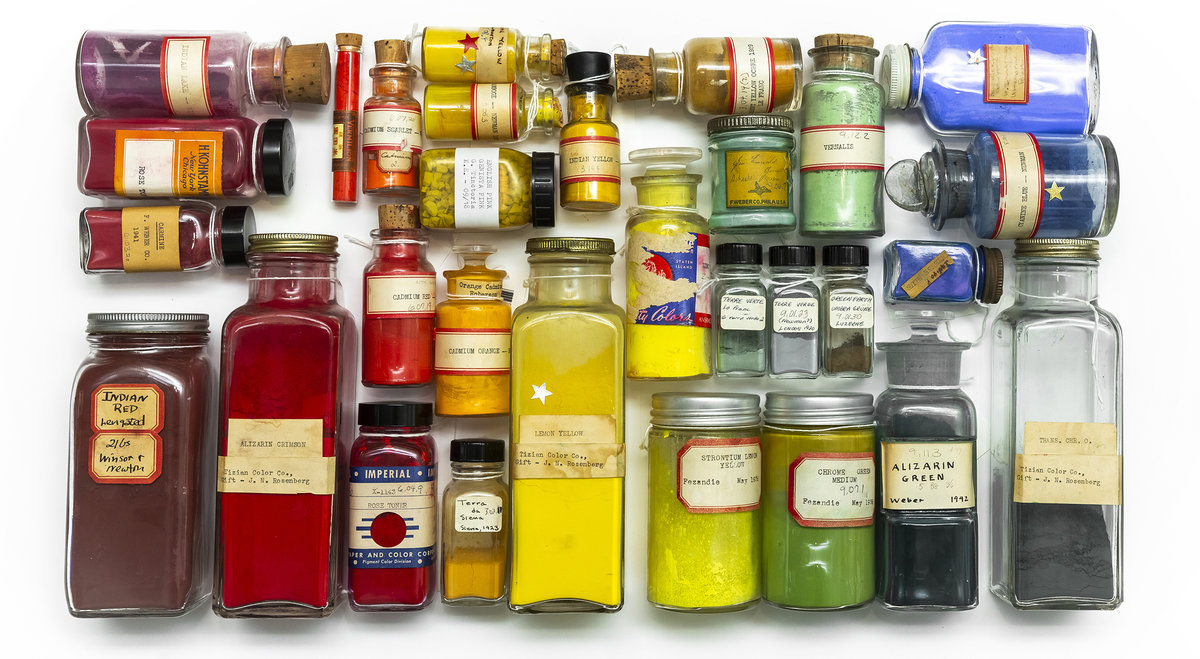 Forbes pigment collection at Harvard | Linda Holt